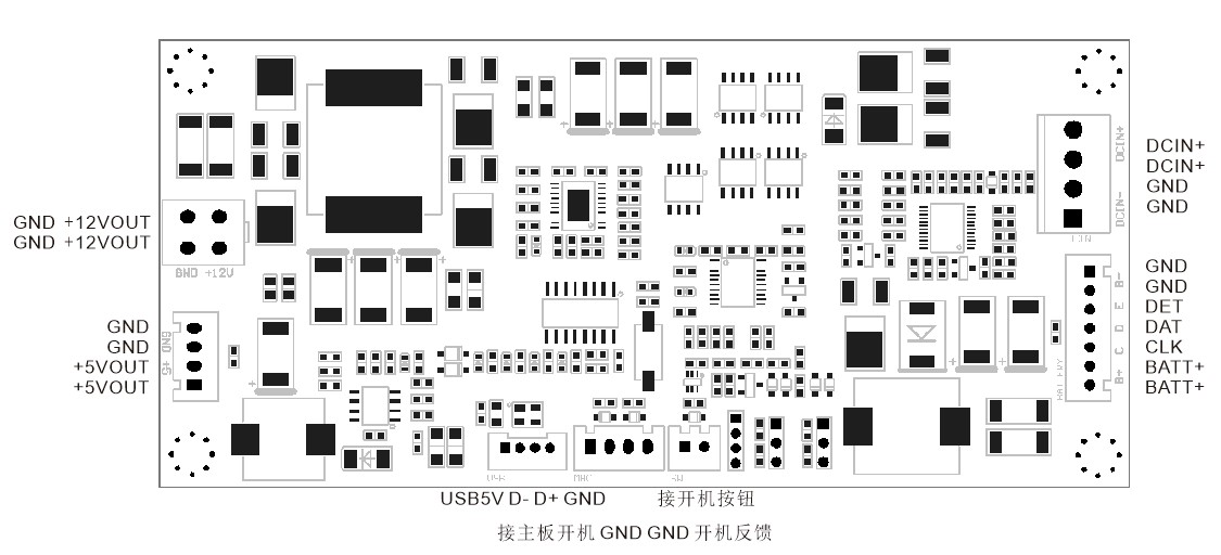 双路电源管理模块TPBM-1210E 升降压 稳压输出5V和12V 120W - 深圳市璟琳智创科技有限公司